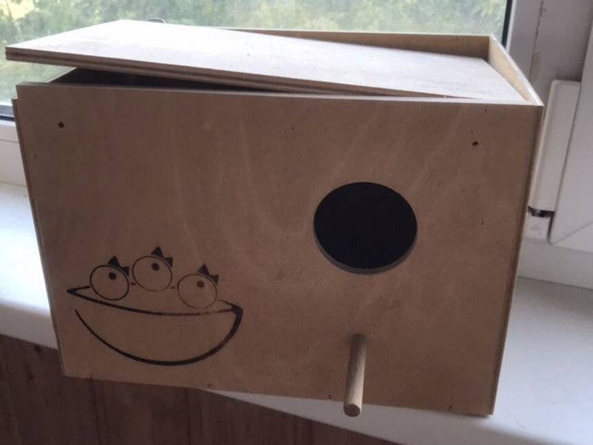 Скворечник для птиц и домик для грызунов