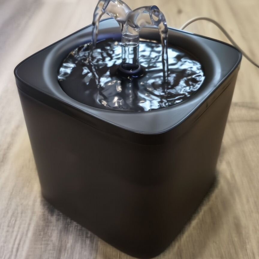 Фонтан поилка для кошек