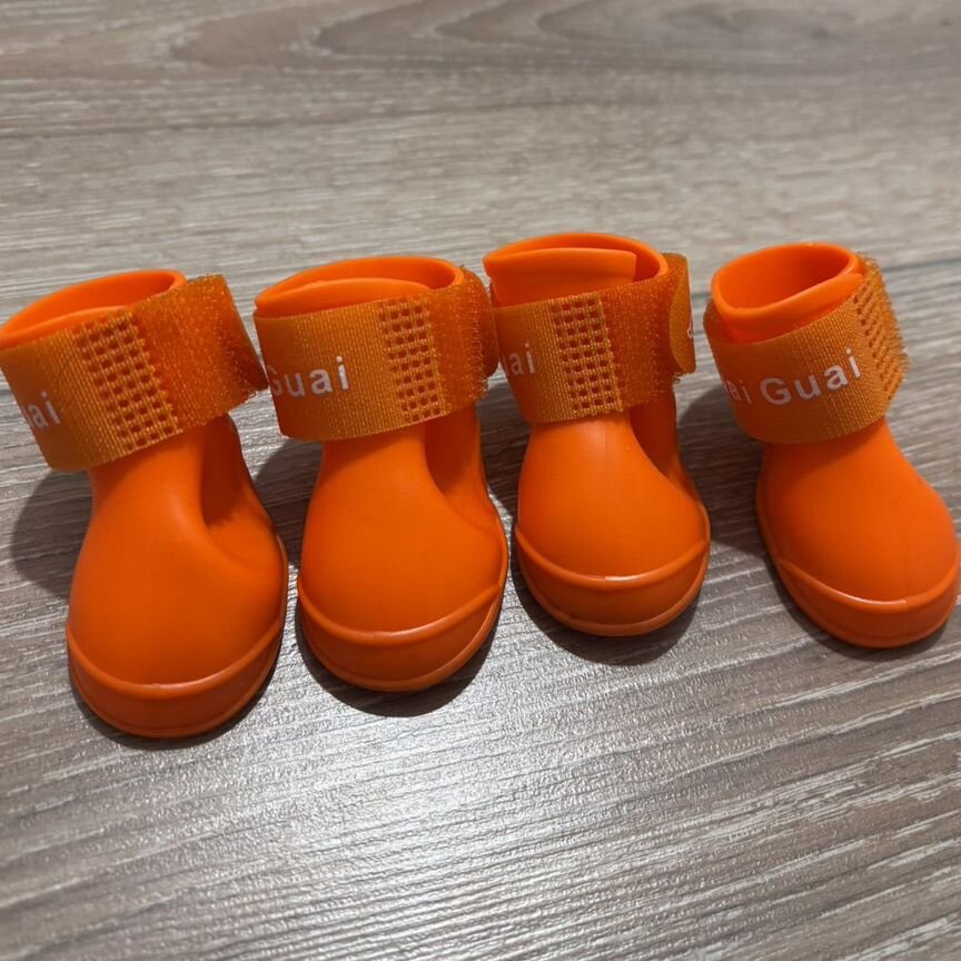 Резиновые ботинки для собак S