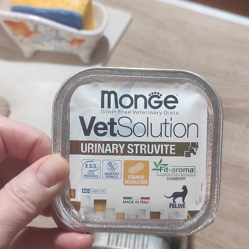 Корм для кошек monge urinary struvite