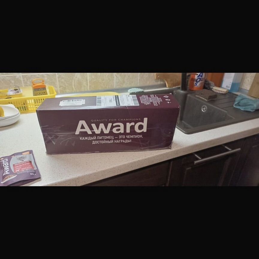Влажный корм для кошек Award