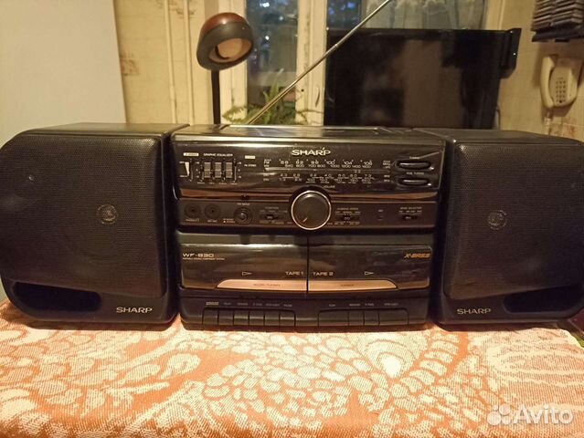 Кассетная магнитола sharp wf-930z купить в Москве | Электроника | Авито
