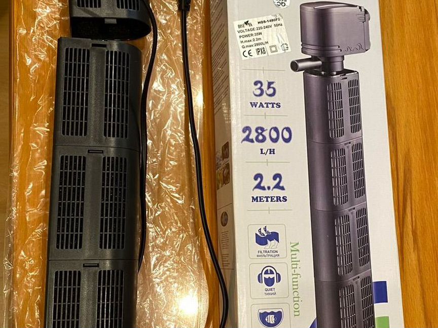 Компрессор аэратор фильтр для аквариума