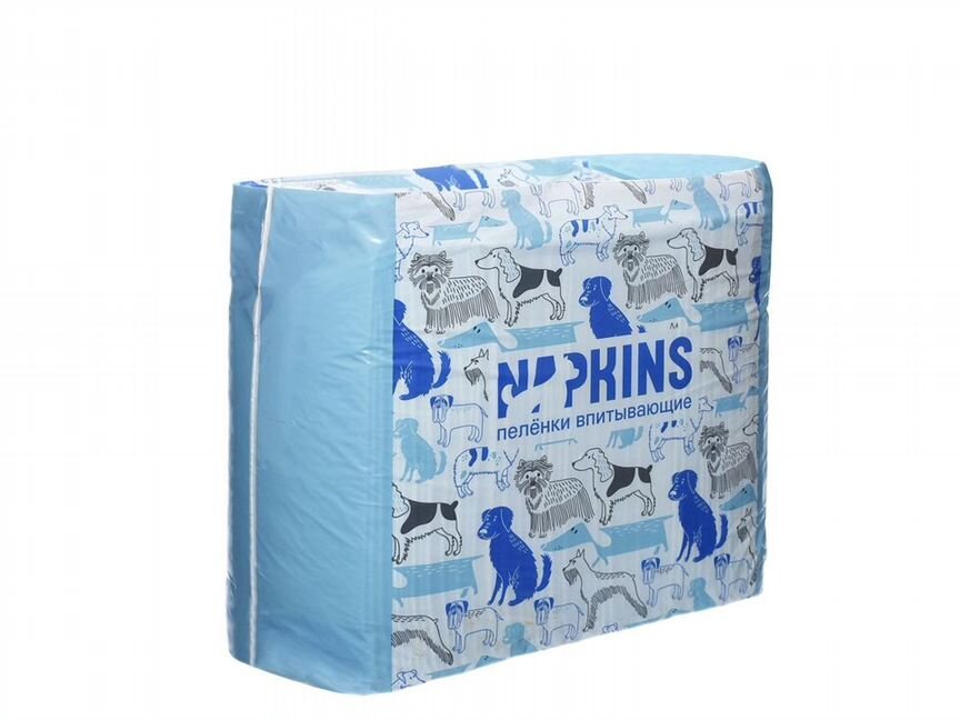 Napkins гелевые пеленки для собак, 60х60 см