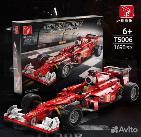 Конструктор TGL Болид Formula One (красный) T5006 купить в Санкт ...