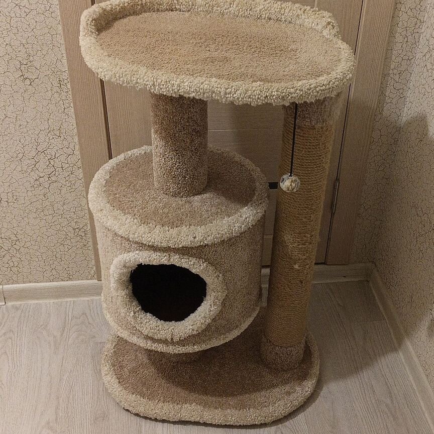 Когтеточка домик для кошки