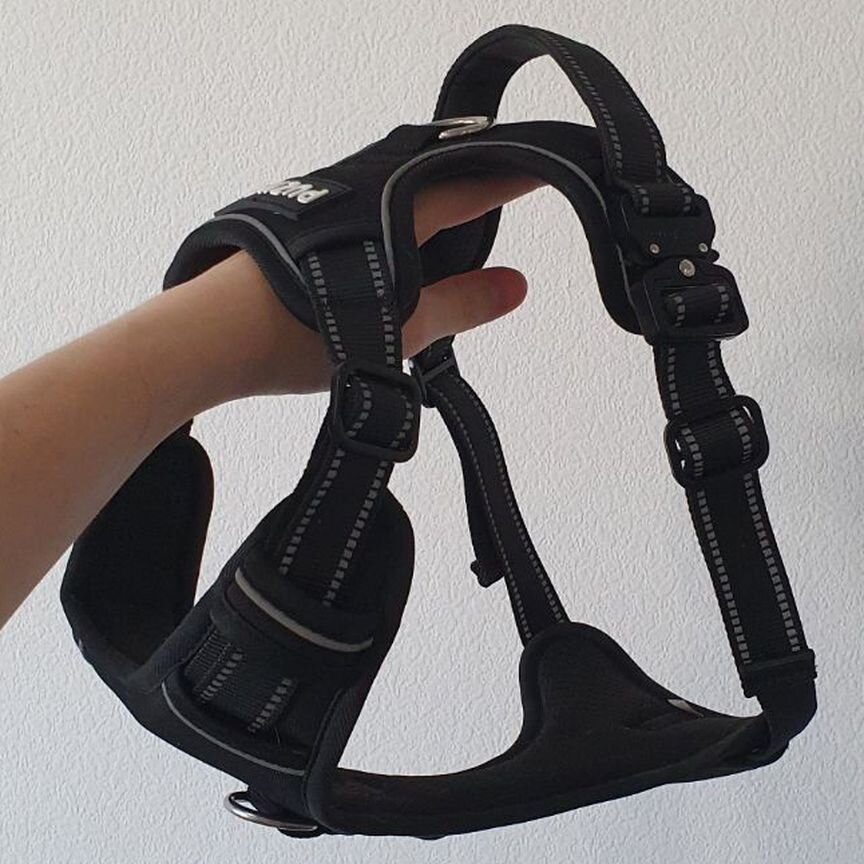 Шлейка с тактическими застёжками и ручкой