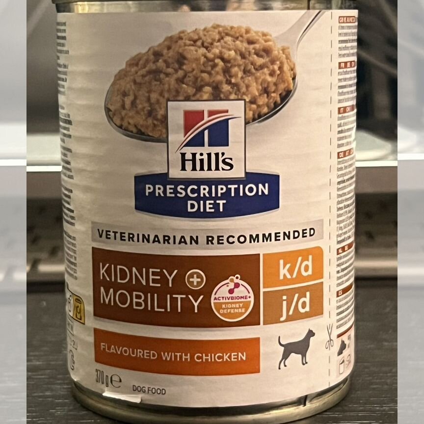 Корм для собак Hills prescription diet k/d