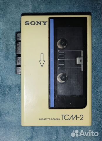 Кассетный плеер диктофон Sony TCM-2 купить в Москве по низкой цене ...