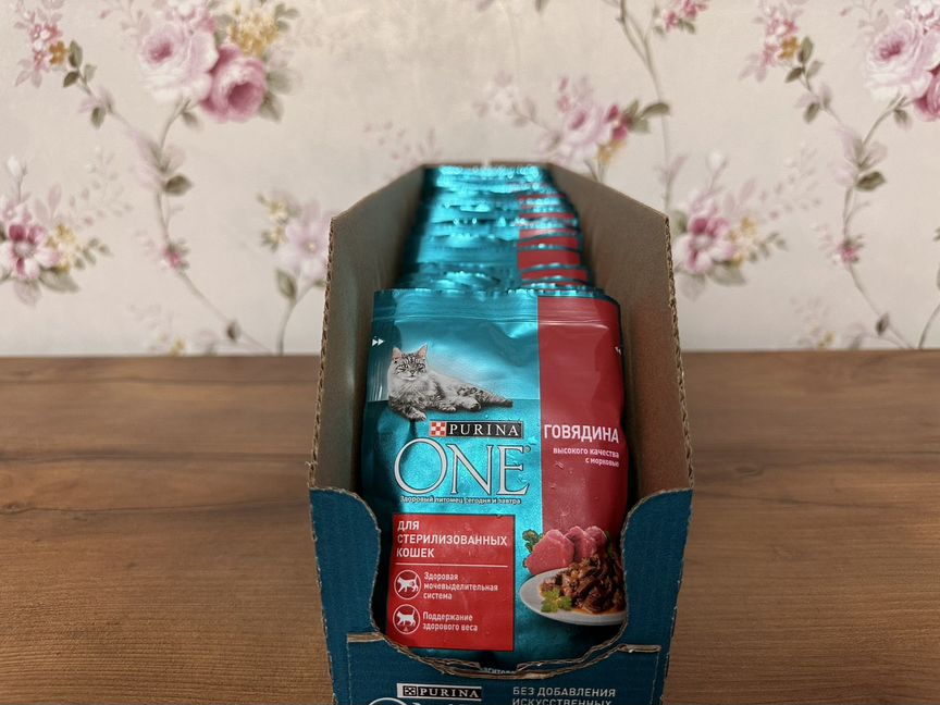 Влажный корм Purina One Курица и Говядина