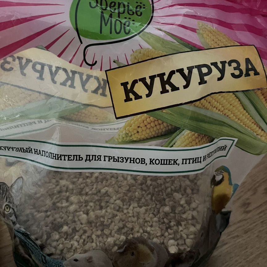 Опилки, кукурузный наполнитель, держатель лоя сена
