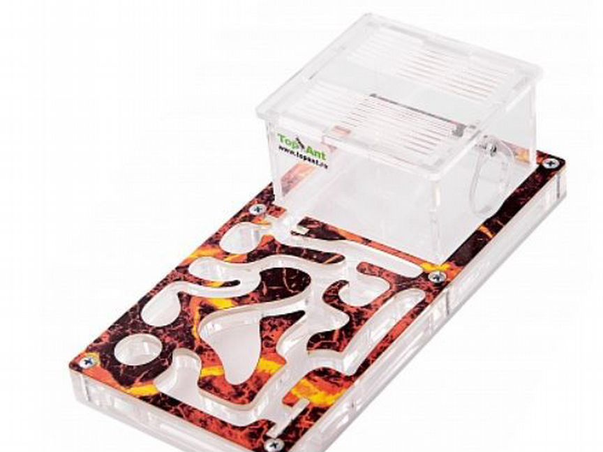 Муравьиная ферма малая 19x9x6 см