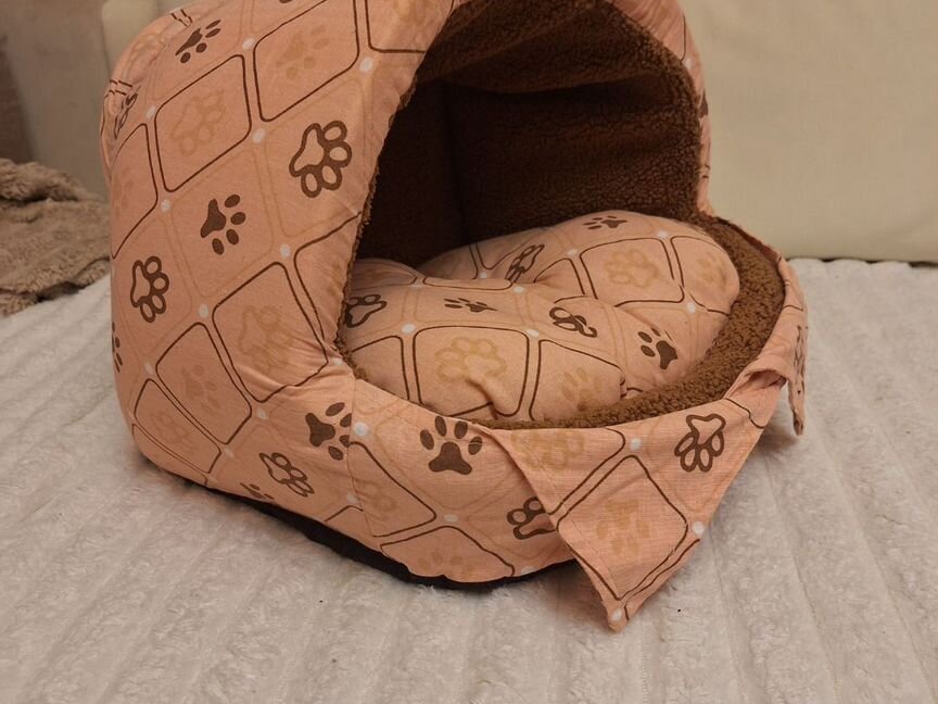 Лежанка для животных домик Гамма Лукошко