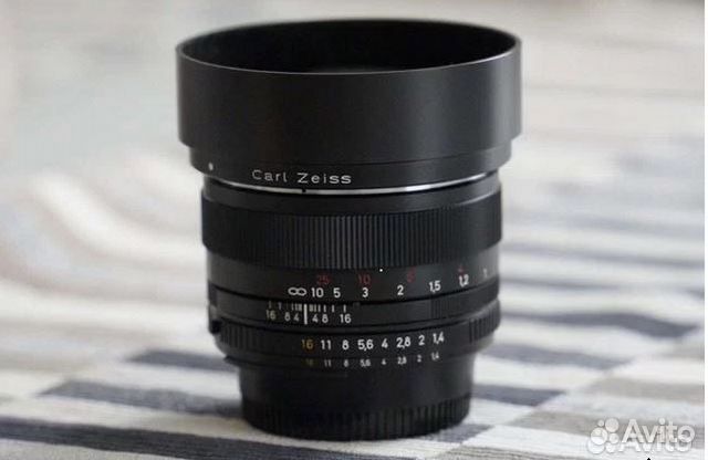 Объектив carl zeiss для nikon FE 50мм 1,4 f купить в Москве ...
