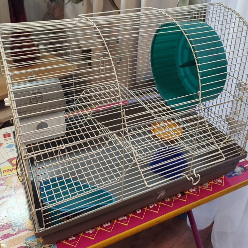 Клетка для хомяка большая бу