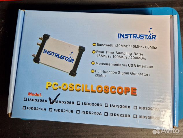 Цифровой осциллограф isds205B купить в Москве | Товары для дома и дачи | Авито