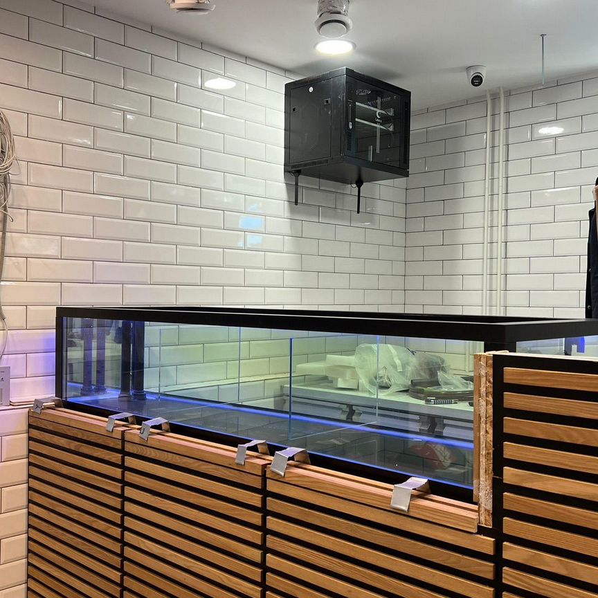 Аквариум для устриц, крабов, ежей