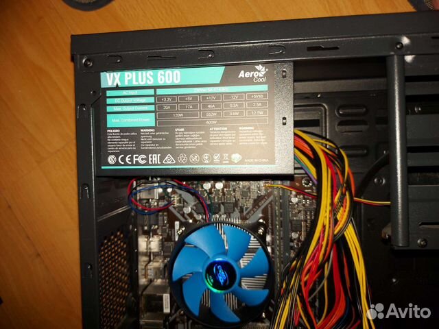 Блок питания aerocool vx plus 600w купить в Москве | Электроника | Авито