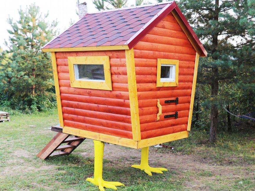 Курятник "На Курьих Ножках"зимний Цена Договорная