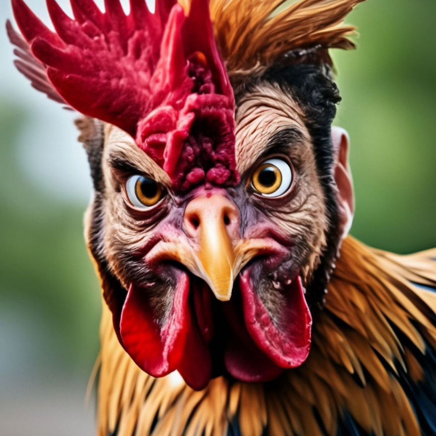 Петухи домашние молодые