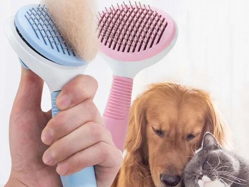Расческа, чесалка для кошек и собак