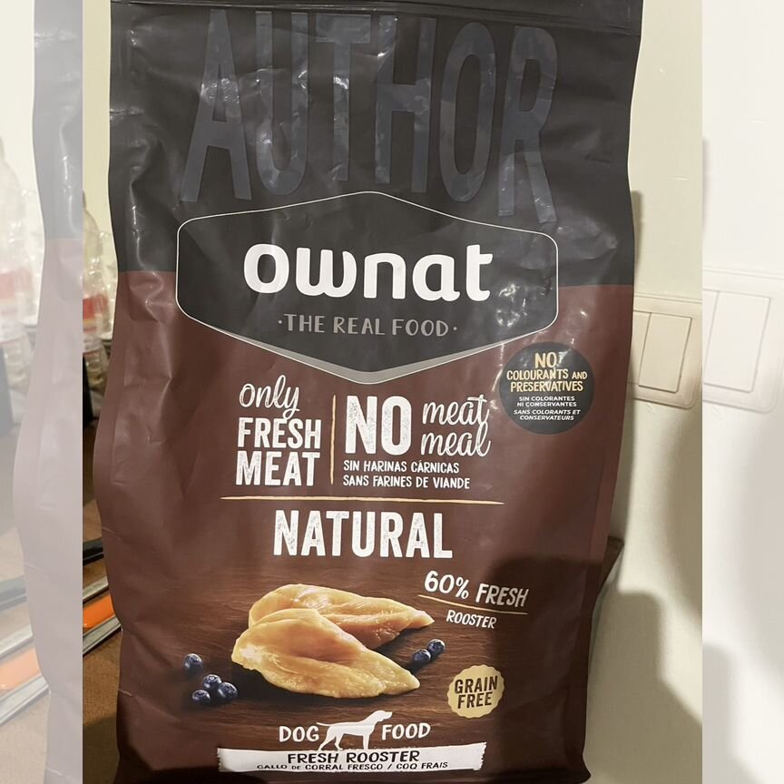 Ownat Author Сухой корм для взрослых собак 3кг