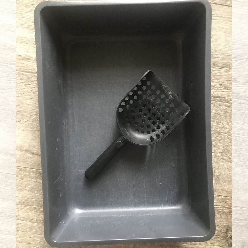 Лоток для кошек с совочком