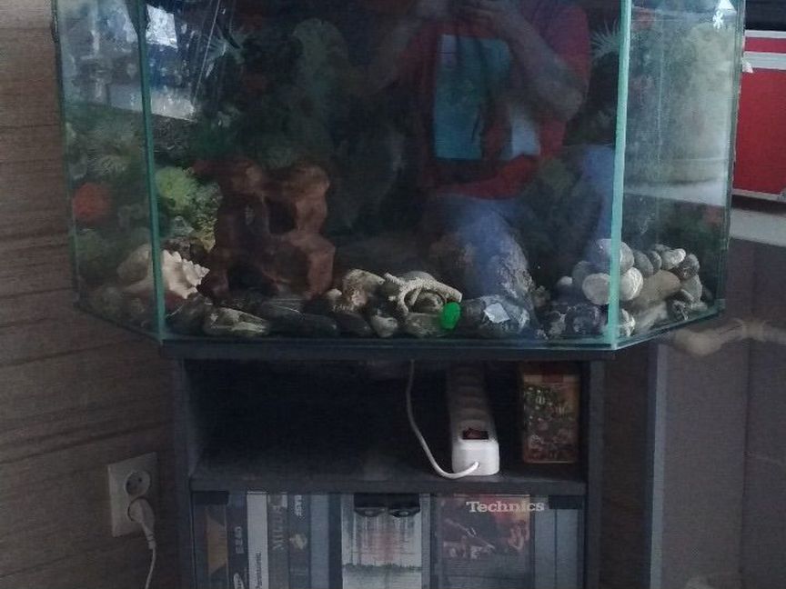 Угловой аквариум