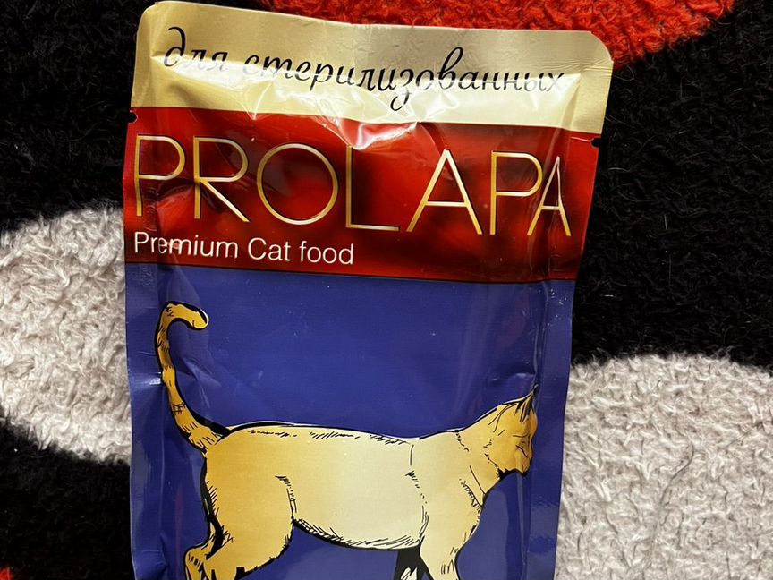 Влажный корм для стерилизованных кошек Prolapa