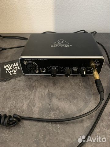 Behringer umc22 звуковая карта купить в Санкт-Петербурге | Хобби и ...