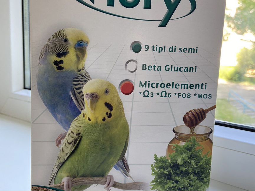 Fiory корм для волнистых попугаев 1 кг