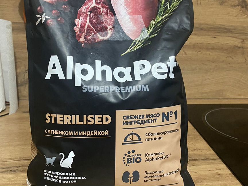 Корм Alphapet для кошек