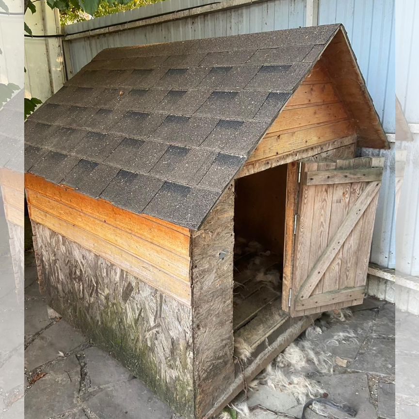 Будка для собаки утепленная