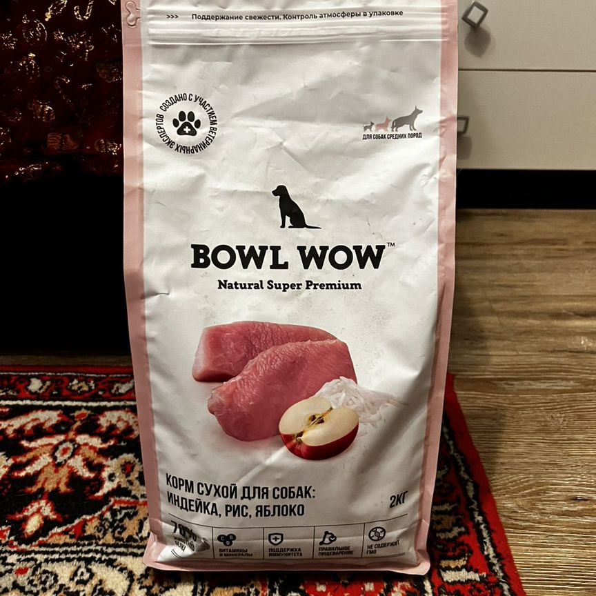 Корм для собак bowl wow