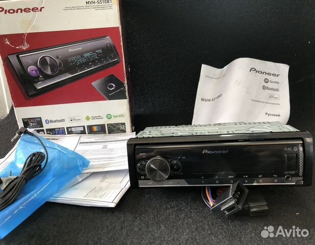 Магнитола pioneer 510 bt купить в Челябинске | Авито