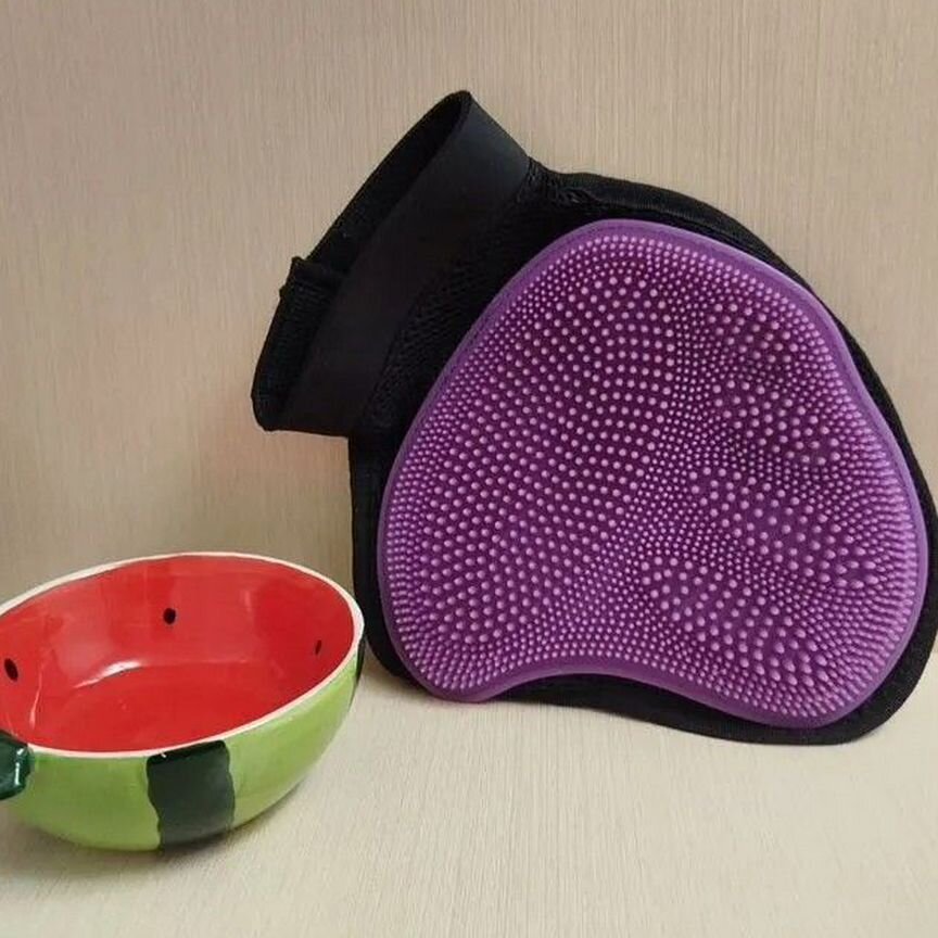 Прибамбасы Кошкины / чесалка-перчатка мисочка