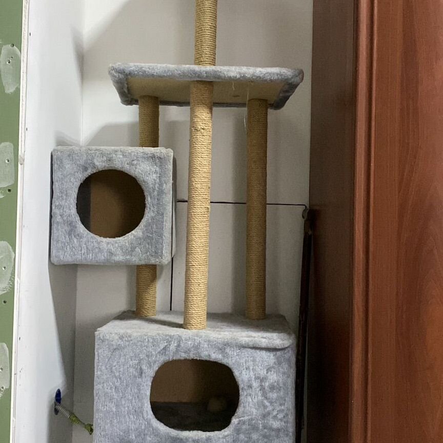 Когтеточка домик для кошки