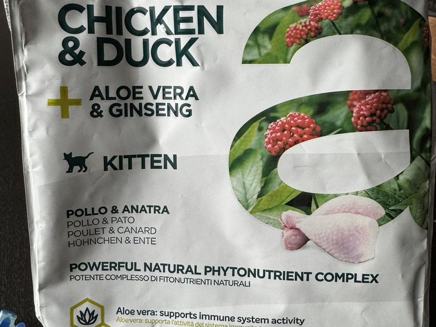 Корм для котят Alleva Chicken and duck