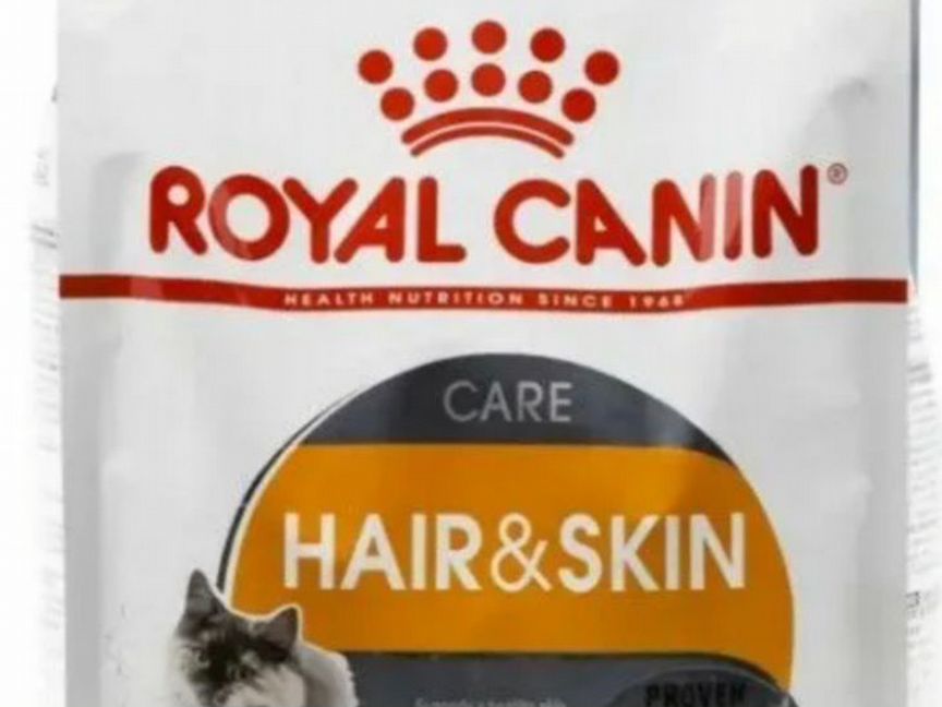 Корм для кошек royal canin хаир энд скин 15