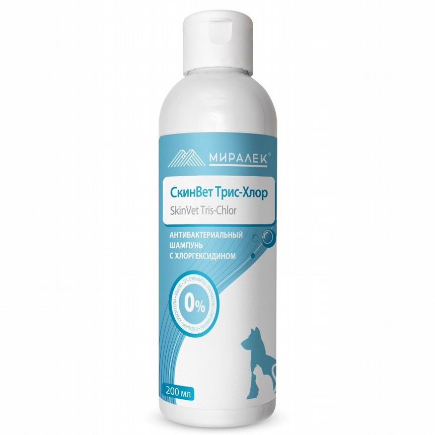 Шампунь скинвет трис-хлор, 200 мл