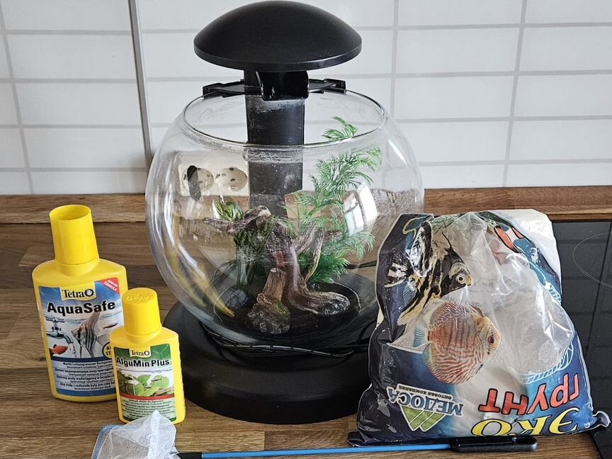Аквариум tetra cascade globe 6.8 л