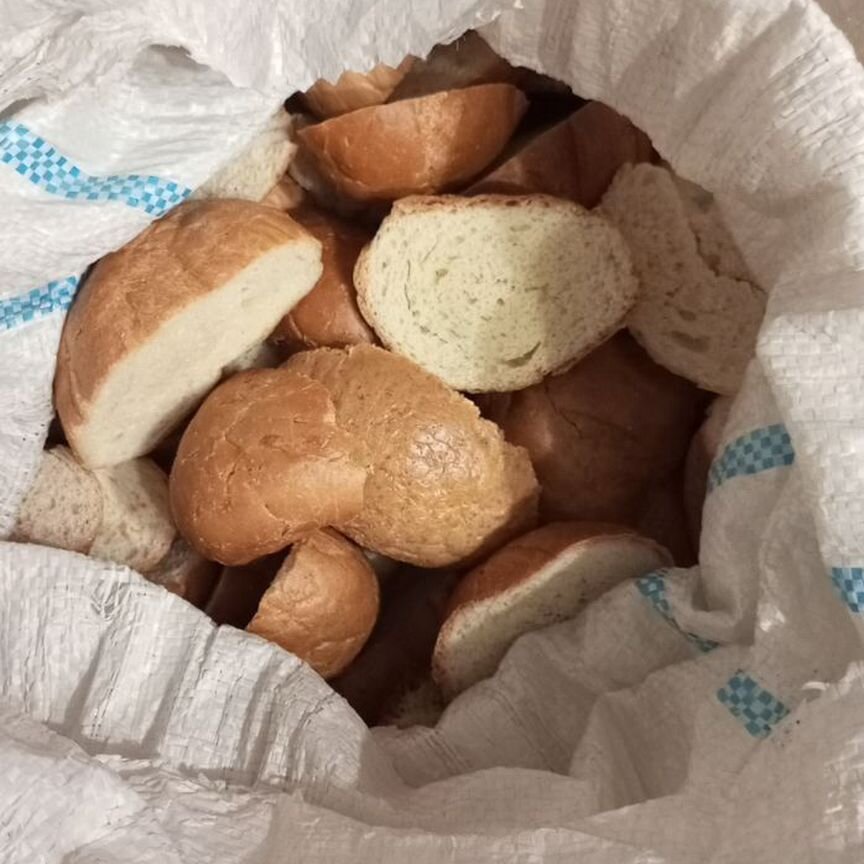 Сухари на корм скоту