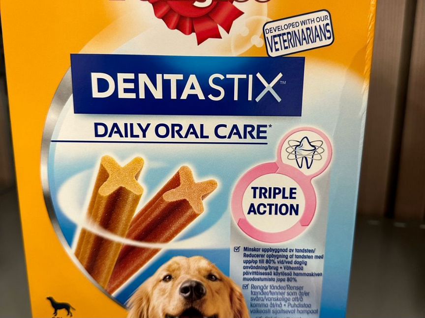 Лакомства для собак Denta Stix Pedigree
