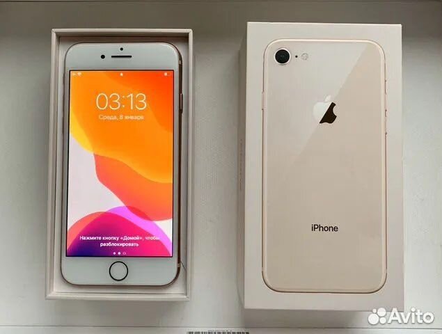 Телефон iPhone 8 64 gb rose gold купить в Челябинске | Электроника | Авито