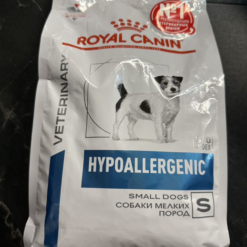 Royal canin hypoallergenic для собак 1 кг