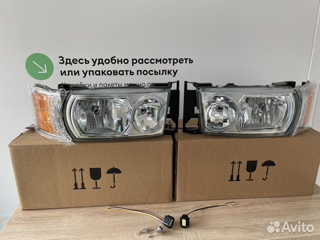 Фары (нового образца) Scania 5 series купить в Кирове Scania 2416124 ...