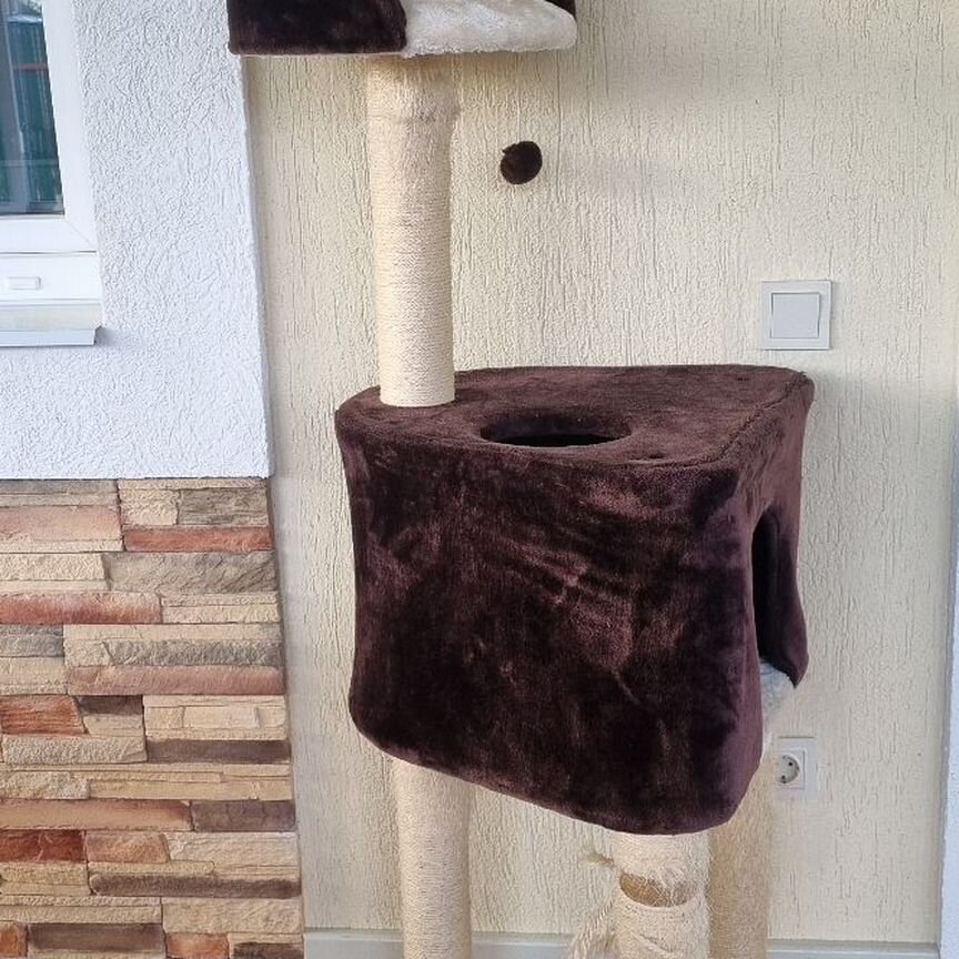 Когтеточка домик для кошки