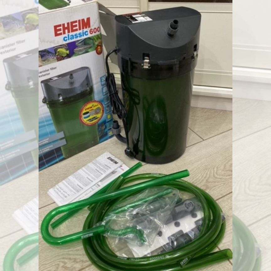 Фильтр Eheim Classic 600 с бионаполнителем новый