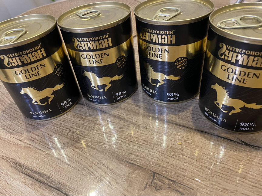 Влажный корм для собак супер премиум конина