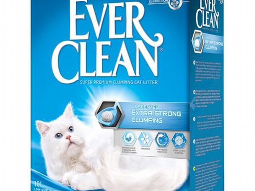 Наполнитель Ever Clean для кошачьих туалетов 10 л
